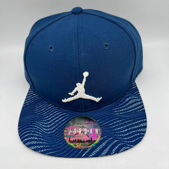 Jordan | Accessories | Air Jordan Jumpman University Blue Hat Snapback ...